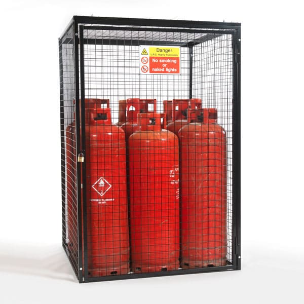 Gas Cylinder Storage Cabinet - Palisade Fence, Chain Link Fence, Dog ...